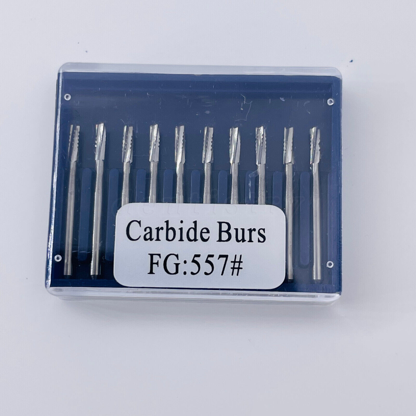 Dental Fissure Tungsten Steel Carbide Burs High Speed Handpiece FG 556 ...