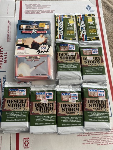 Desert Storm Lot 42 Sealed Packs | eBay