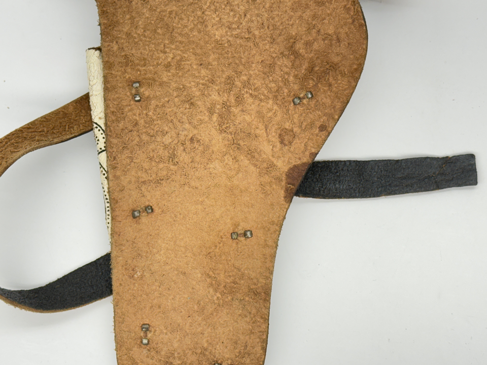 Vintage 1950’s Pony Boy Cap Gun Toy Holster Wild West Cowboy Leather ...