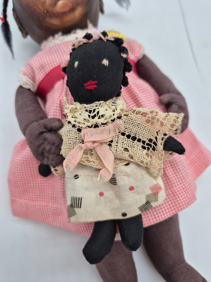 Johnna Art Doll by Barbara Buysse 10" Child w/ Rag Doll Toy Oil Painted Cloth | eBay