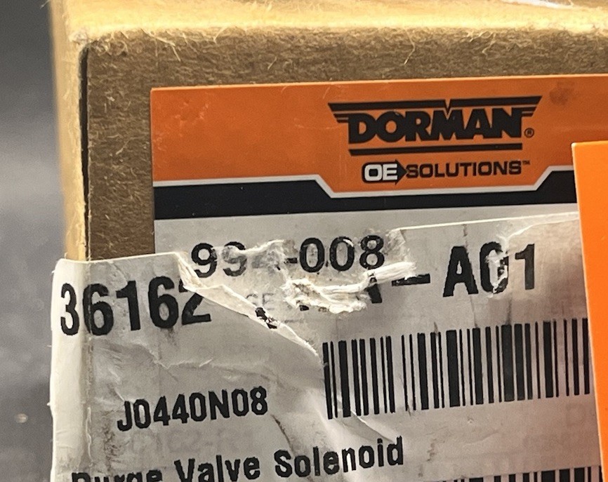 2012-2018 Honda Civic 1.5L Dorman Vapor Canister Purge Valve Solenoid ...