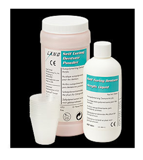 Lang Self Curing Denture 1-lb Bottle Powder Meharry 0830 for sale ...