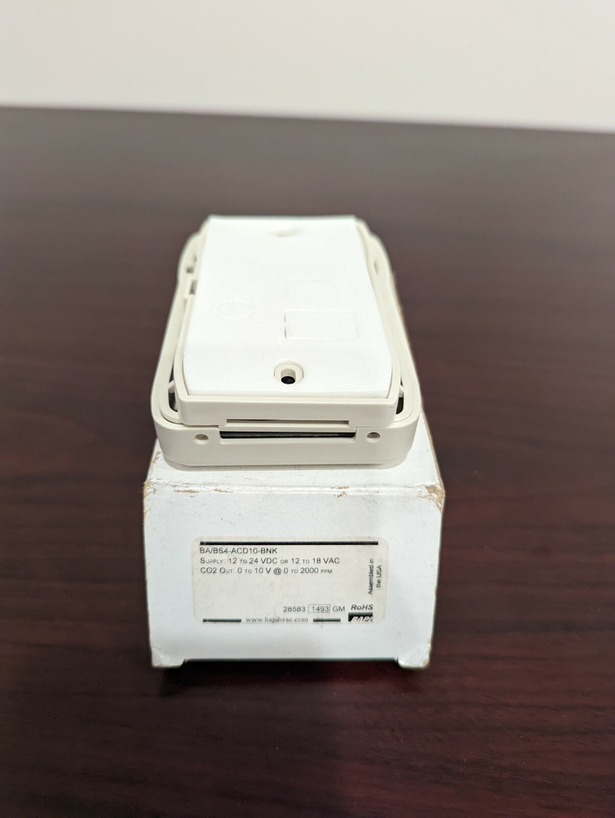 NEW BAPI BS4-ACD10-BNK CO2 wall sensor 0-2000ppm, 0-10vdc output | eBay