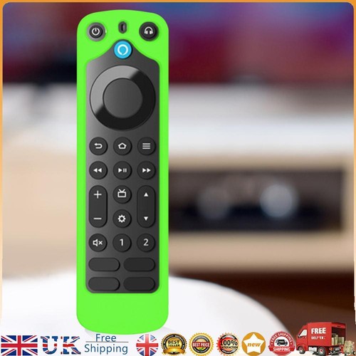 Silicone Cover Remote Control Case for Amazon Alexa Voice Remote Pro ...