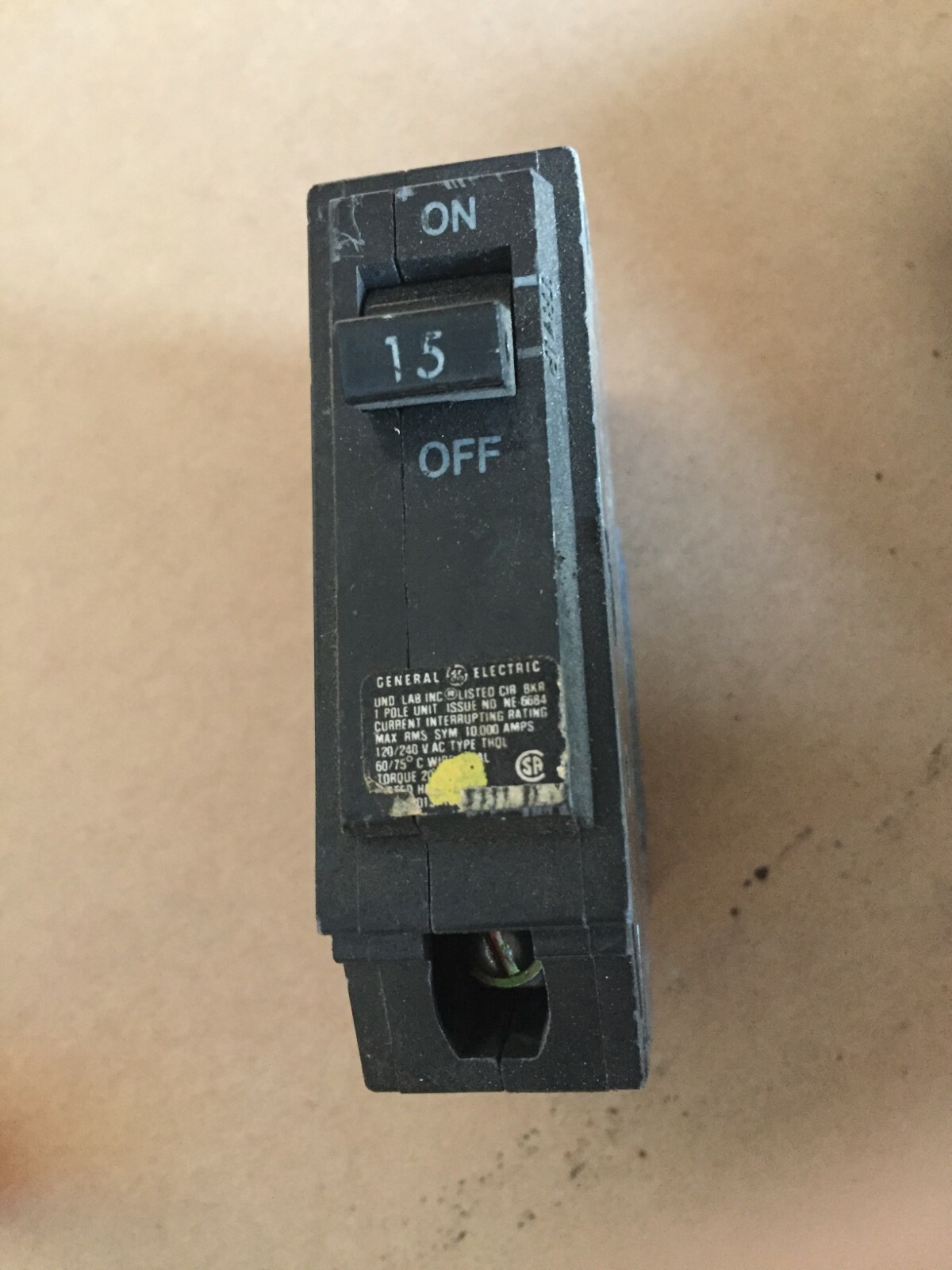 1PC General Electric 15A Circuit Breaker Type THQL1115 1P | eBay