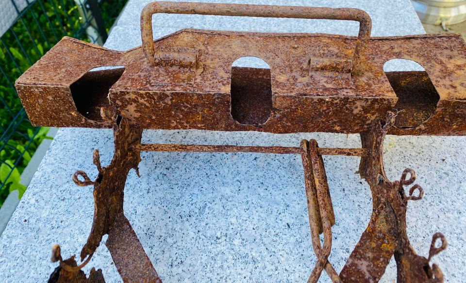 WW2 WEHRMACHT M24 STICK HAND GRENADES CASE BOX AMMUNITION METAL INSIDE ...