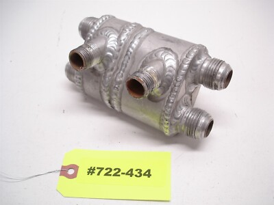 NASCAR SBF FORD RADIATOR C3 HEADS -12an ALUMINUM COOLDOWN VALVE ...