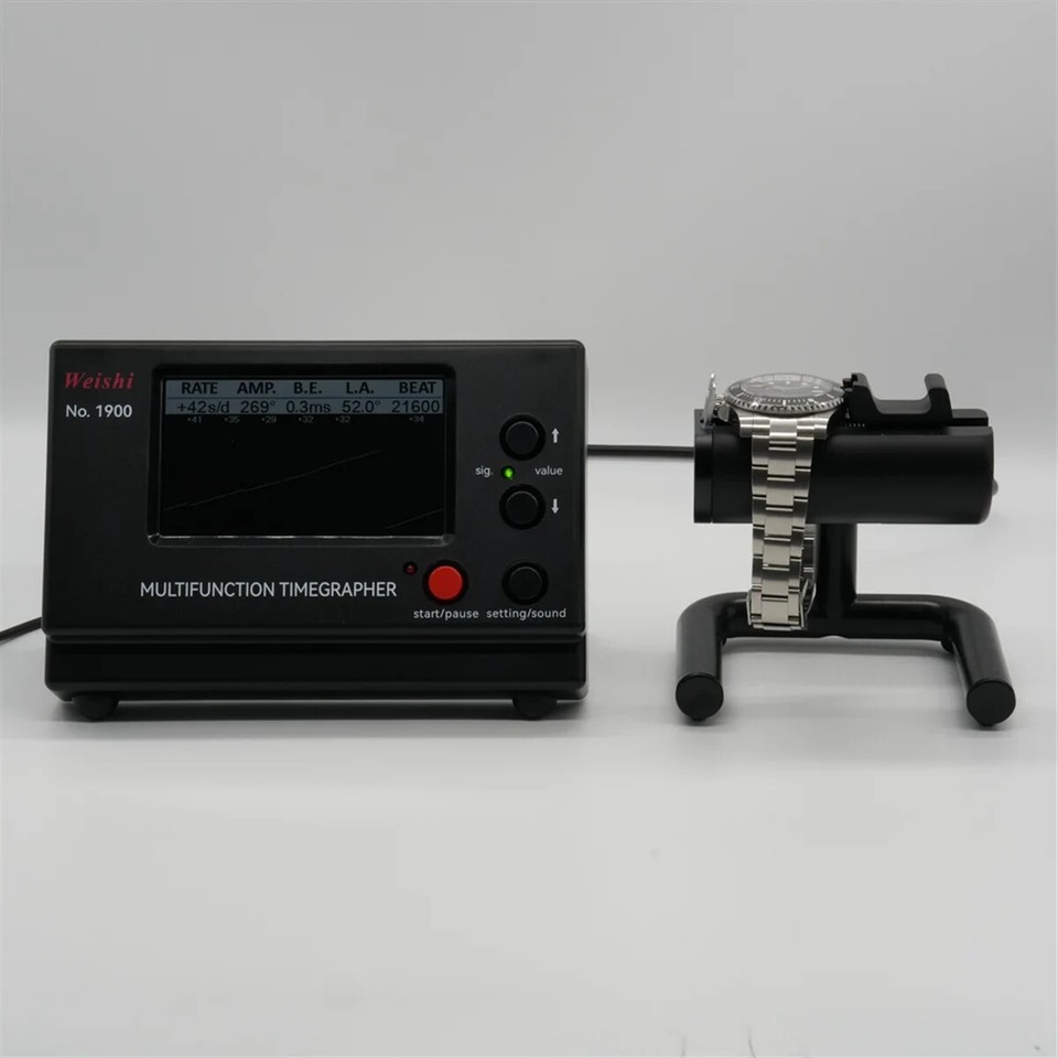 WeiShi USPlug No.1900 Timegrapher Watch Testing Tool Watch Tester for ...