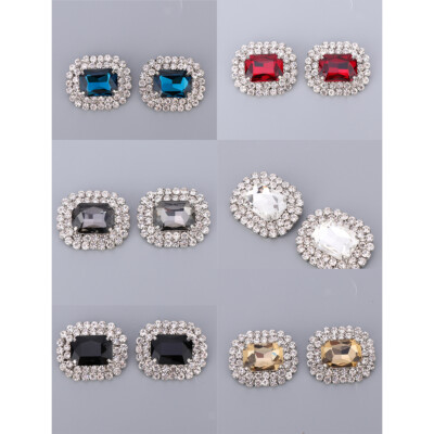 Stylish Removable Shoe Clip Crystal Shoe Buckles for Wedding Shoe ...