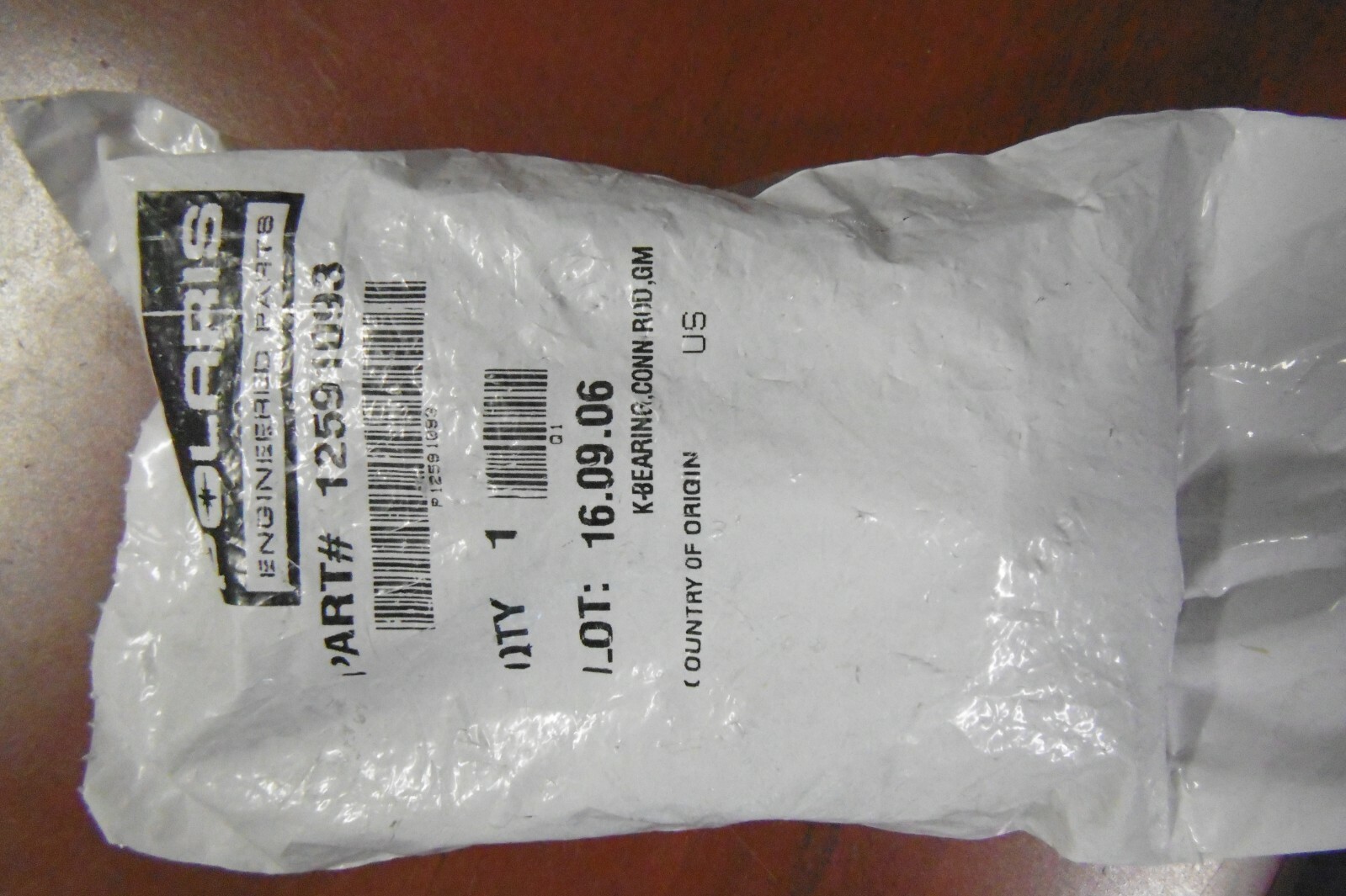 NOS Polaris K Bearing Conn Rod Gm 12591093 OEM | eBay