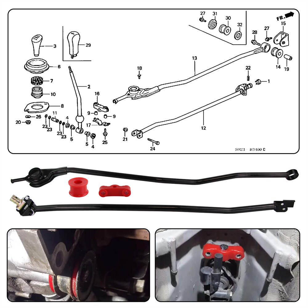 Shift Linkage Diagram