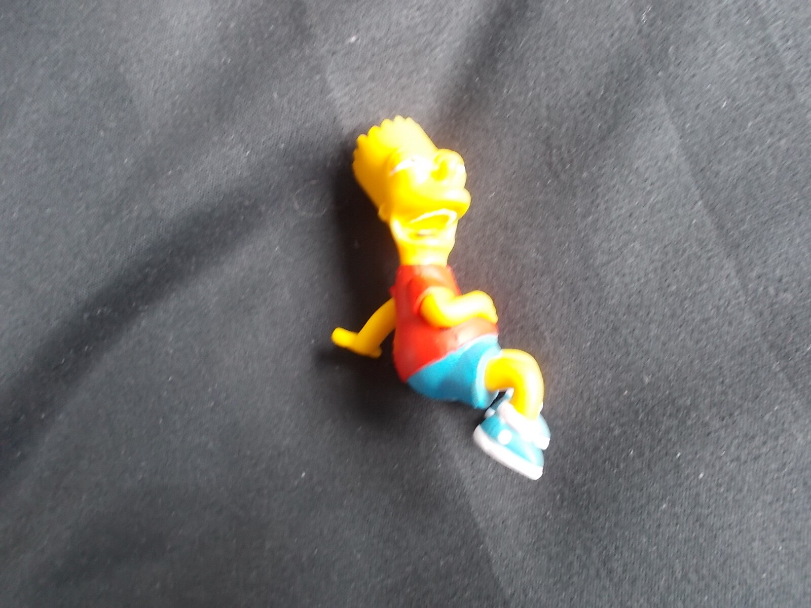 Action Figure The Simpsons Bart Simpson Lying Down approx 3 inch 2007 ...