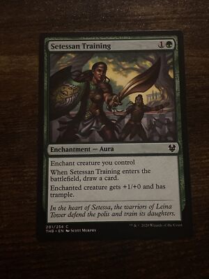 Setessan Training Theros Beyond Death 201/254 MTG Magic The Gathering ...