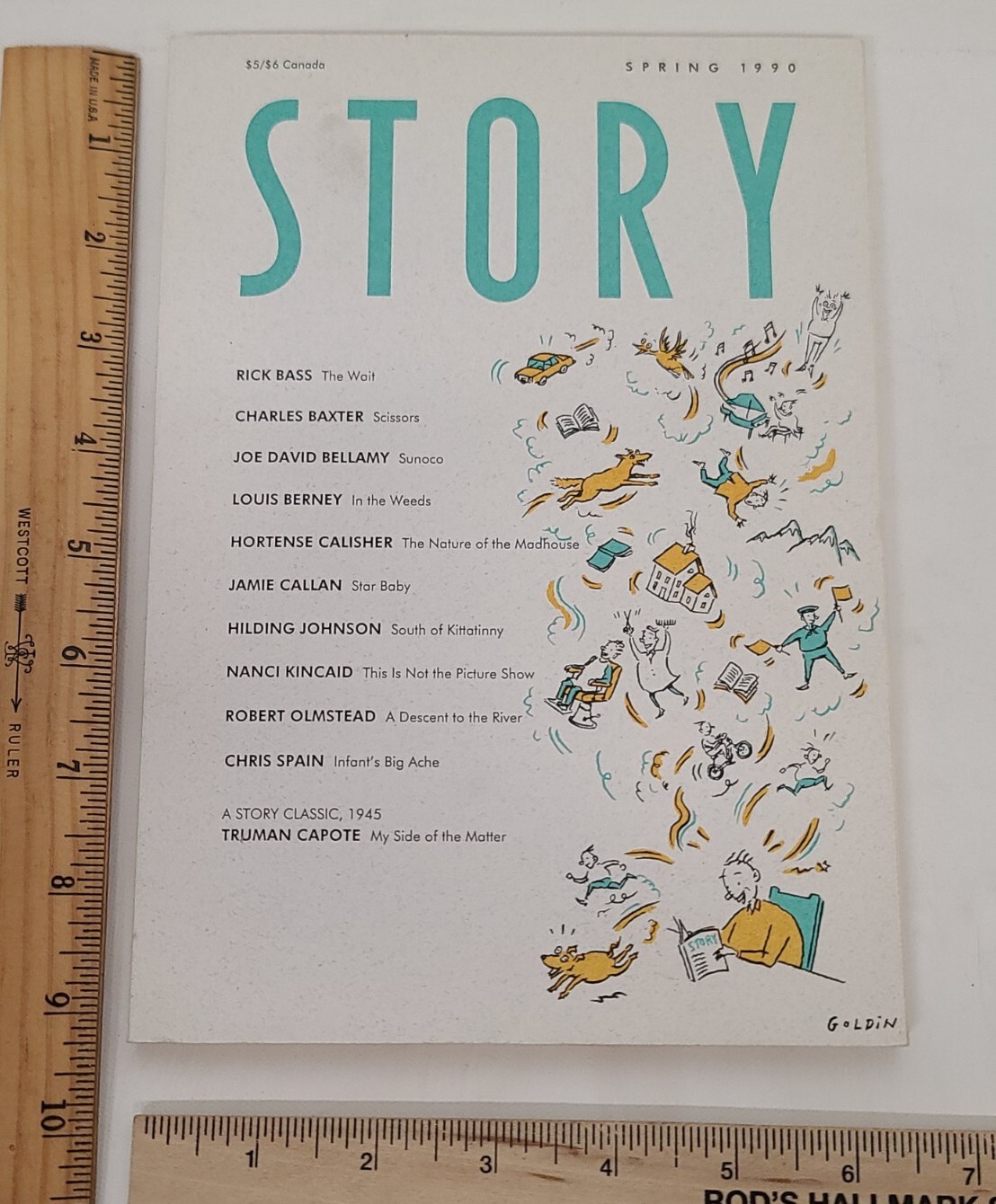 Story Spring 1990 Vtg 90s Book Scissors Sunoco Weeds Madhouse Star Baby ...