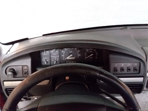 1992-97 OBS Ford 5 Switch Panel Kit LED Backlit F-150 Lightning Bezel ...