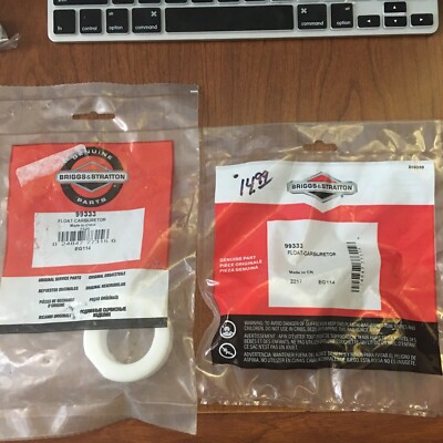 Briggs & Stratton OEM Carburetor Float 99333 Lot Of 2 | eBay