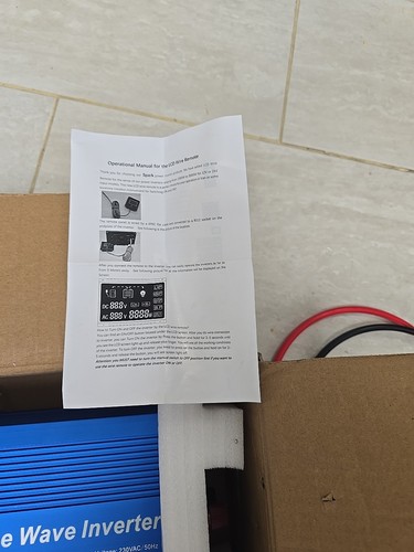 SPARK 3000W 6000W Power Inverter DC 12V to AC 240V soft start Converter ...