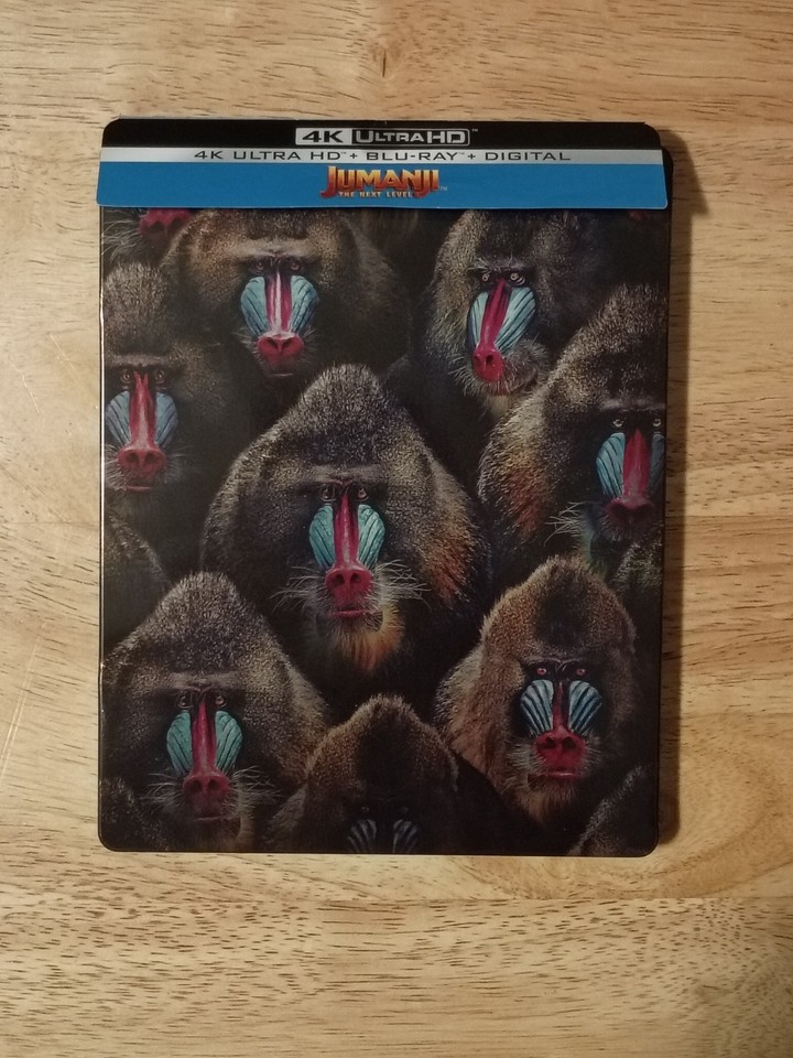 Jumanji Welcome To The Jungle / The Next Level Steelbook 4K | eBay