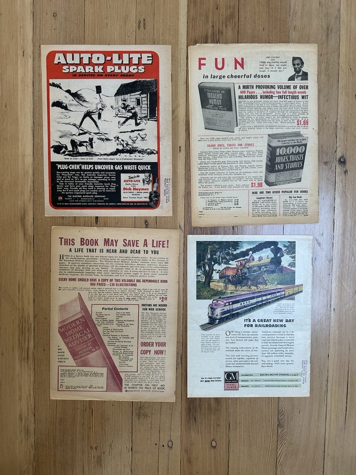 Pathfinder Magazine's 4 Issues From 1940s Scrapbooks Ads Vintage ...