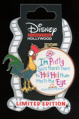 DSSH DSF Cross Stitch Series Moana Hei Hei LE 400 Disney Pin | eBay
