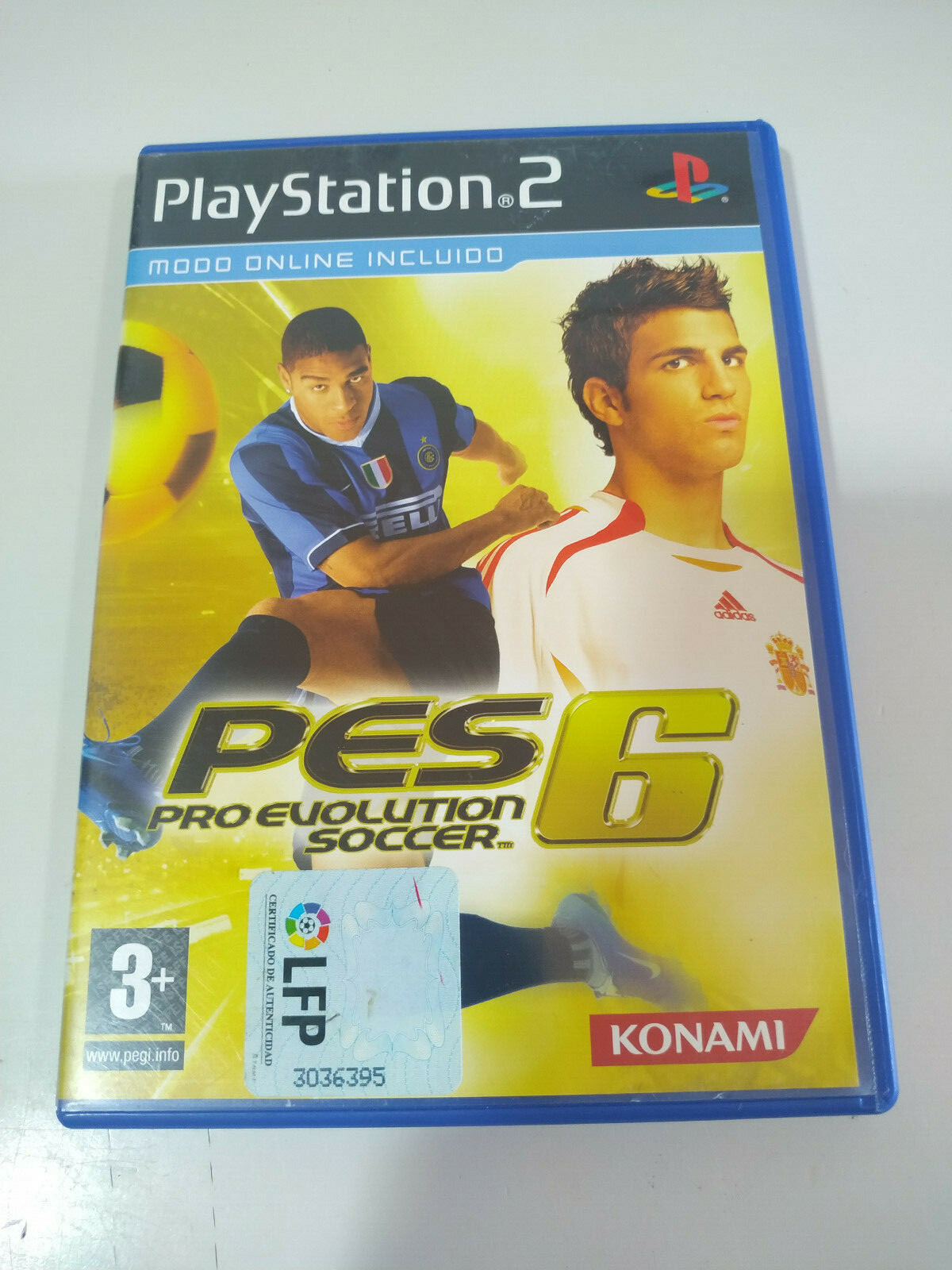 Pro Evolution Soccer 6 Konami – PLAYSTATION 2 juego para Ps2 - La Paz ...