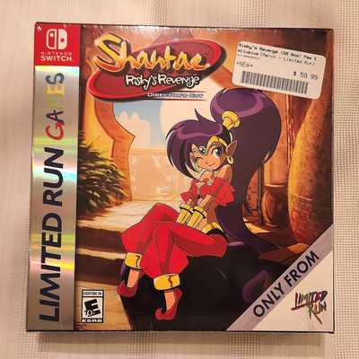 Shantae Risky's Revenge GBC Box PAX Exclusive (Nintendo Switch) Limited ...