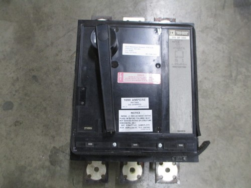 Sq D PHF2036 2000A Frame 1000A Rated 3P 600V Circuit Breaker MO/FM Used ...