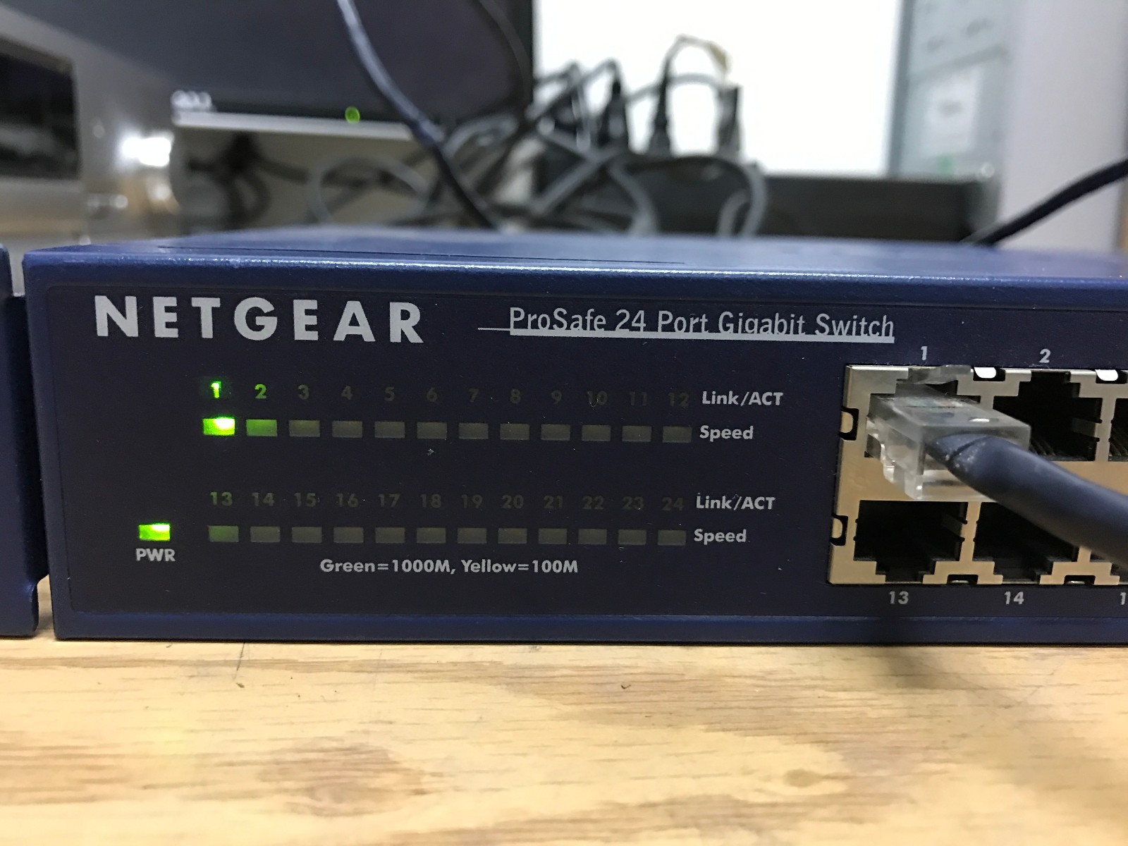 Netgear ProSafe 24 Port Gigabit Switch JGS524 V1 | eBay