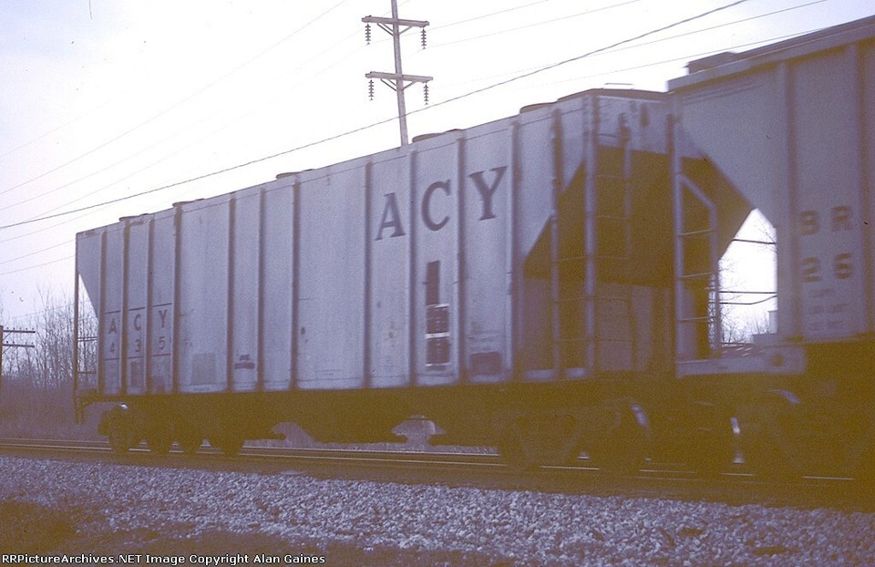 Akron Canton & Youngstown ACY 4427 cu ft PS-2CD cov hopper HO Decals ...