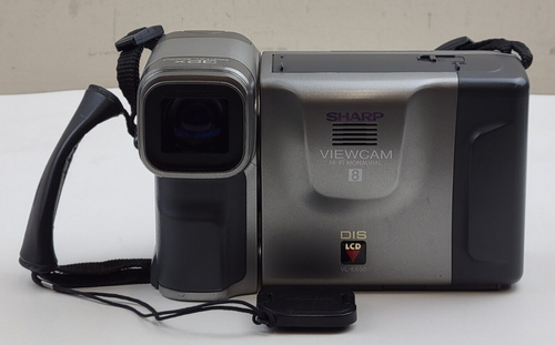 Sharp Viewcam VL-E650U 8mm Video8 Video Camcorder - NO BATTERY - SMALL ...