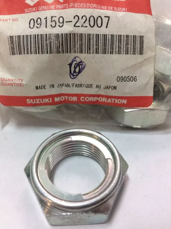 09159-22007-000 Suzuki Nut 0915922007000 Genuine OEM Part for sale ...
