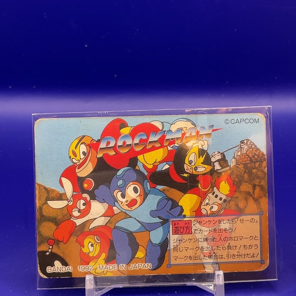 Super Arm- Mega Man Rock Man CG Capcom 1992 Japan #001 | eBay