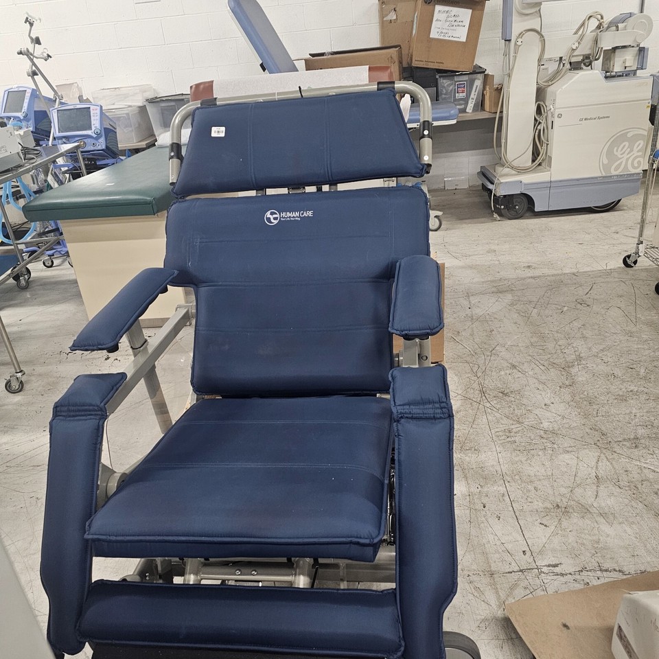 Human Care Convertible Patient Transfer Chair | eBay