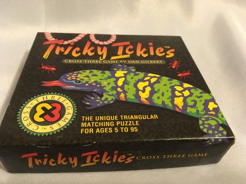 Tricky Ickies The Unique Triangular Matching Puzzle Cross Three Games ...