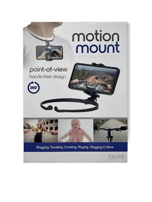 Tzumi Cell Phone Hands Free Design Motion Mount Point-of-View | eBay