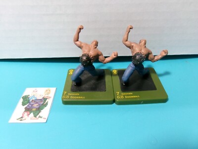 =Dreamblade Miniatures BASE SET Doomball 54/96 2 Pieces = | eBay