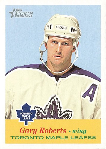 2001 Topps Heritage #106 Gary Roberts Toronto Maple Leafs | eBay