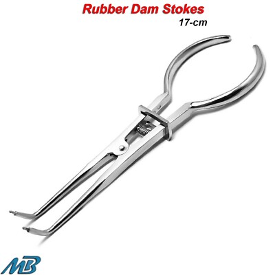 Dental Endodontic Rubber Dam Stokes Clamp Forceps Restoration ...