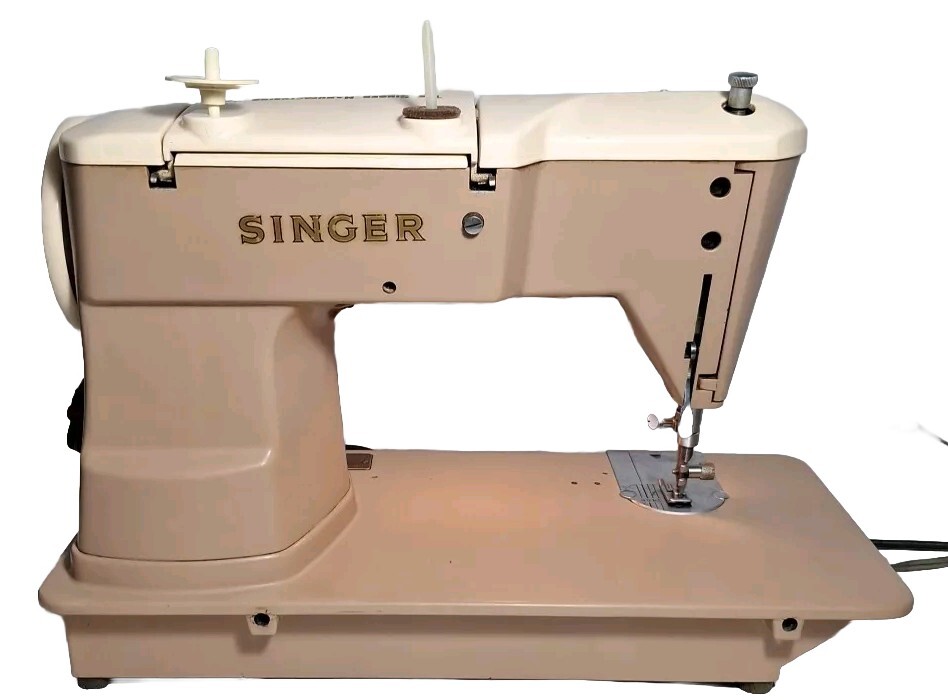 SINGER 401-A Slant-O-Matic Sewing Machine Vintage Heavy Duty ...