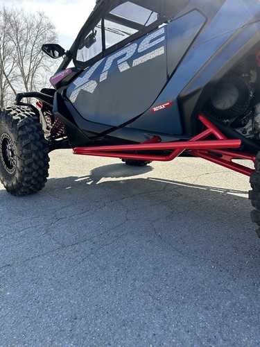 Can Am Maverick Mav R Tree Bars Kickers Rock Sliders Red Ac-Ca-Mavr-Tbr ...
