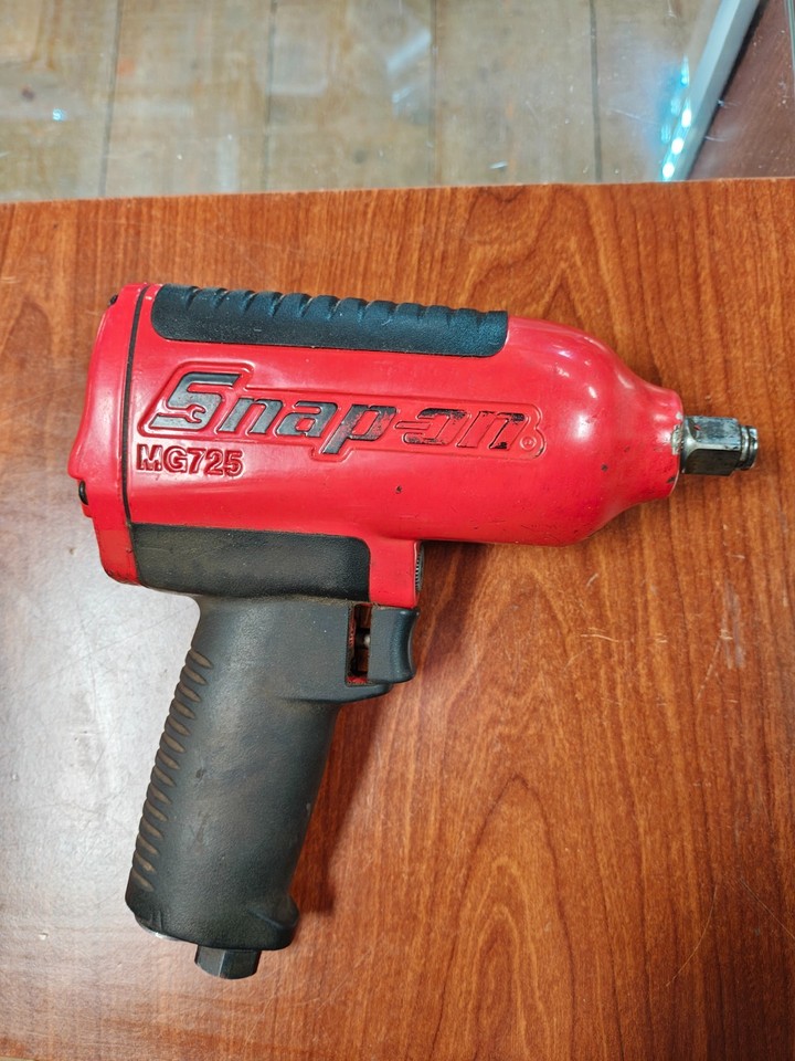 Snap-on Tools MG725 1/2” Drive Air Impact Gun Wrench Pneumatic Tool USA ...
