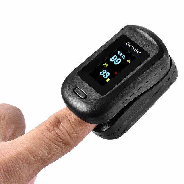 Blood Pressure SpO2 Oximetry Heart Rate Monitor Monitor Fingertip Pulse ...