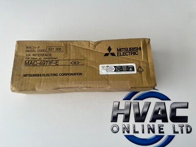Mitsubishi Electric MAC-497IF-E Air Enable to connect the MA remote ...