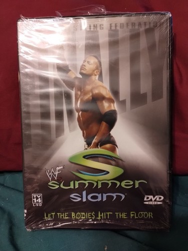 WWF - Summerslam 2001 (DVD 2001) Brand New Sealed Tear In Plastic Wrap ...