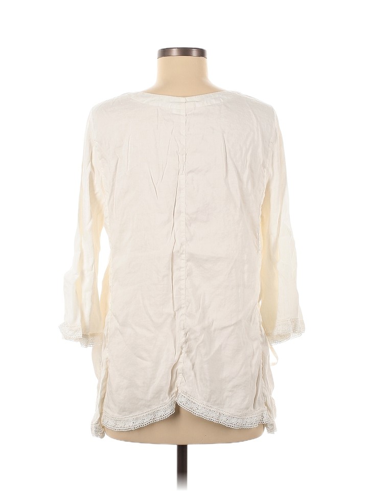 Kleen Women White Long Sleeve Blouse M | eBay