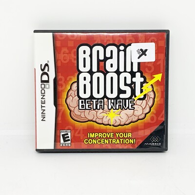Brain Boost Beta Wave - Nintendo DS - Free Shipping Included! | eBay ...