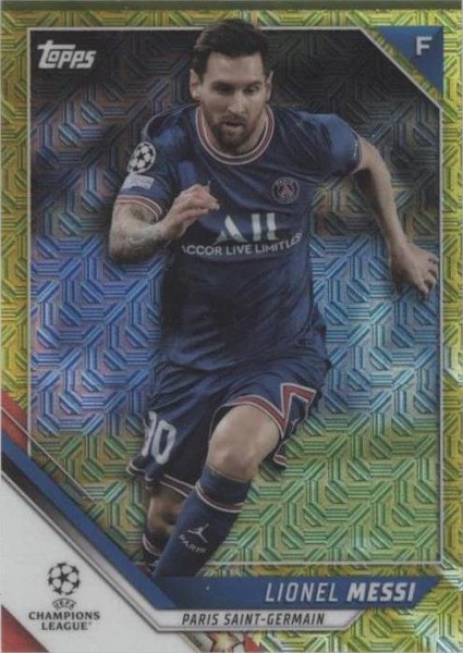 2021-22 Topps UCL Collection Japanese Edition - Chrome Yellow Mojo ...