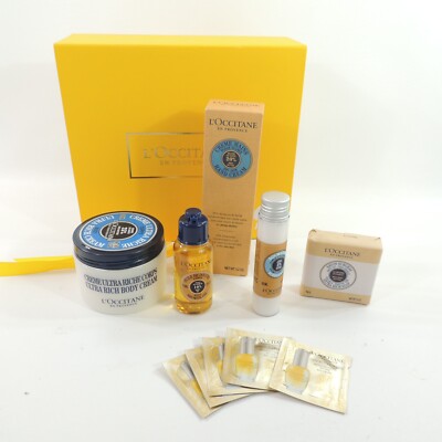 L'Occitane Immortelle Divine Collection 6 Pc Set Shower Oil Cream NEW ...