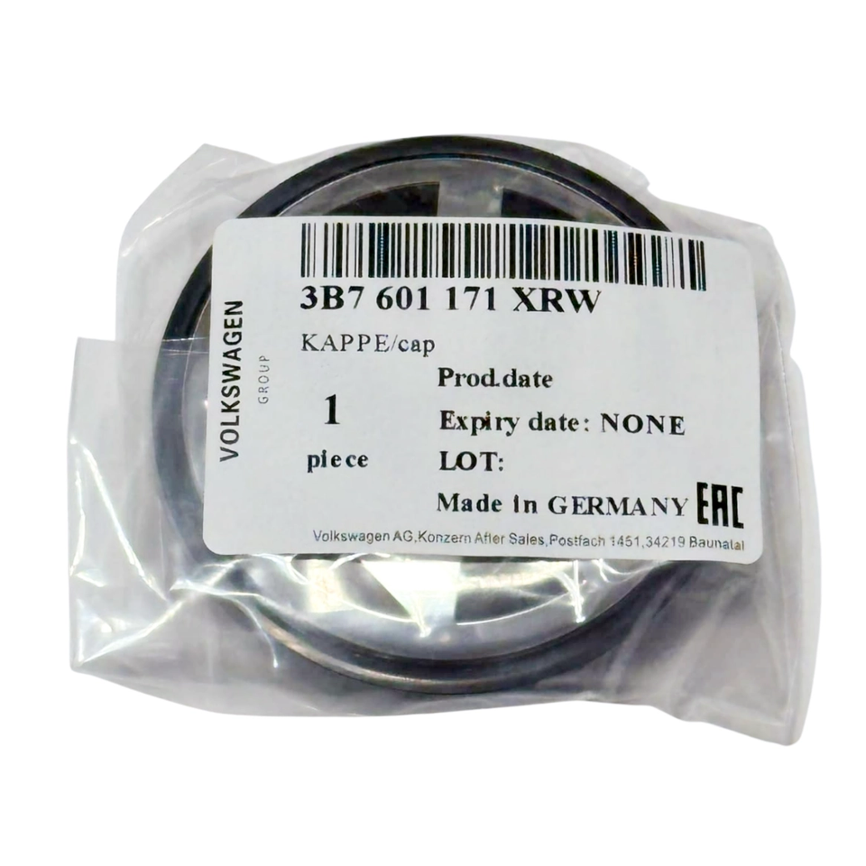 New Volkswagen x4 65mm 2.5 Wheel Cap 3B7601171 Fits Jetta Passat Golf ...