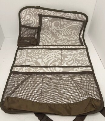 Thirty One 31 Car Organizer Hang Up Activity Organizer Taupe Gingham | eBay